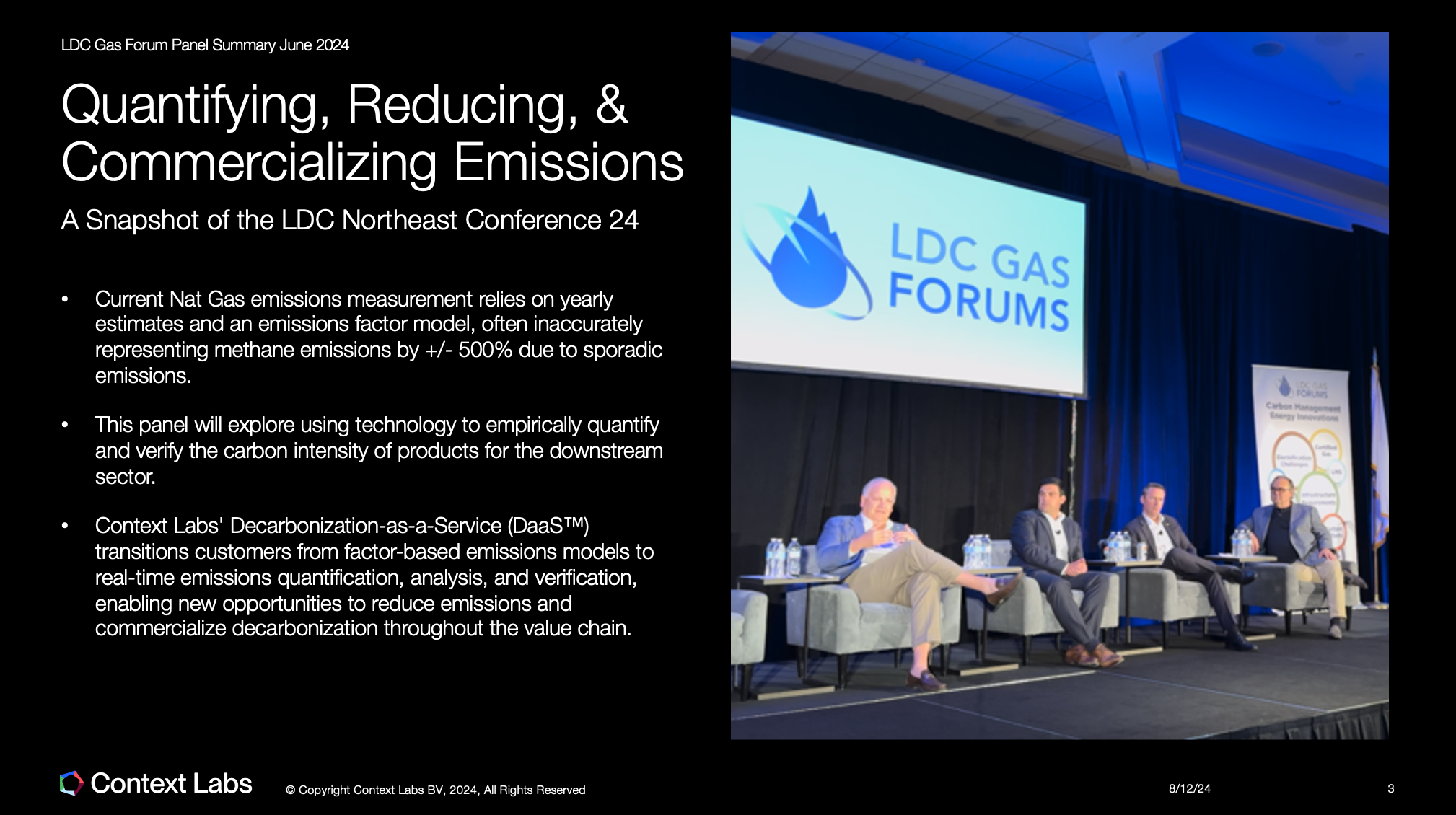 LDC Gas Forum | Context Labs | Context Labs