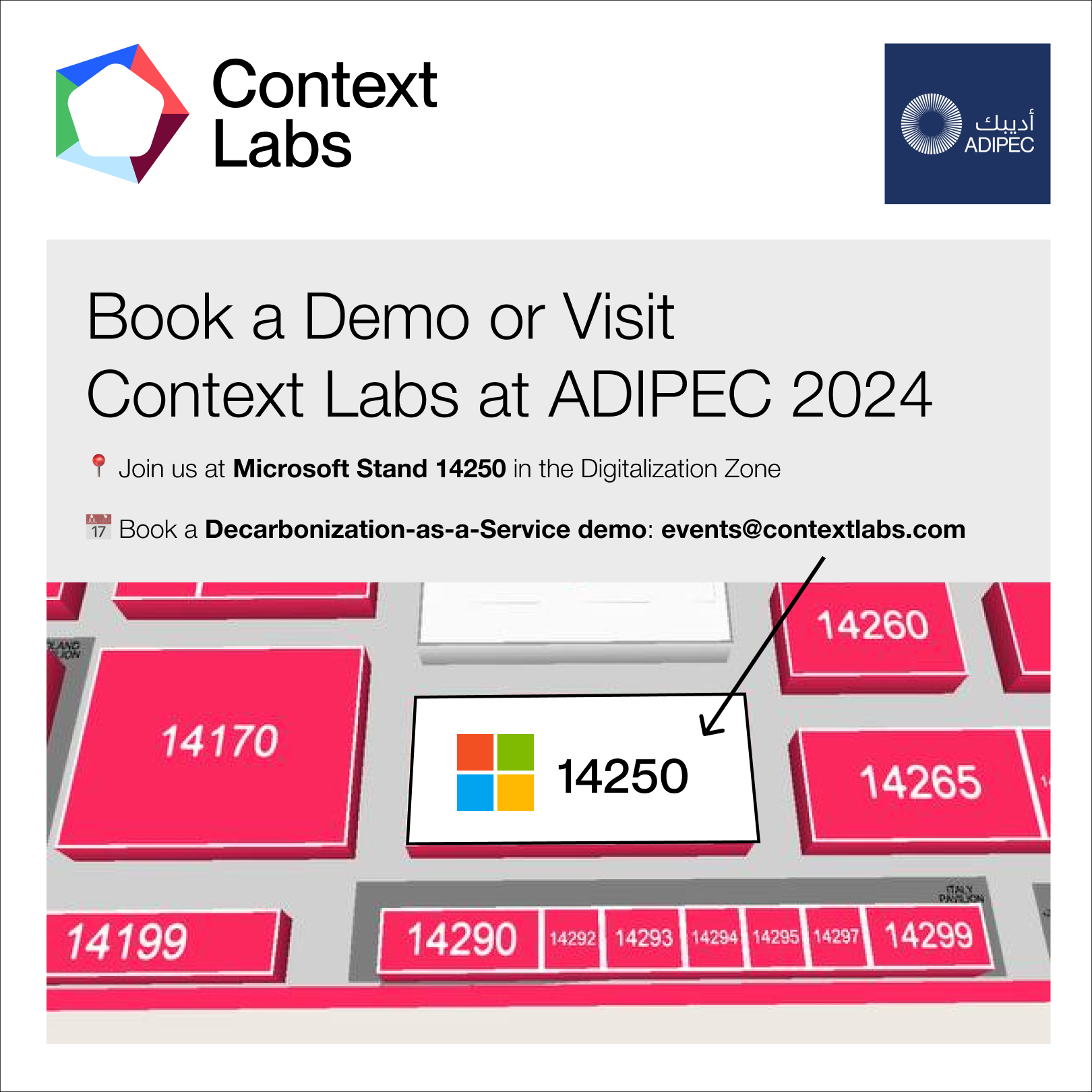Context Labs X Microsoft at ADIPEC 24 | Context Labs | Context Labs