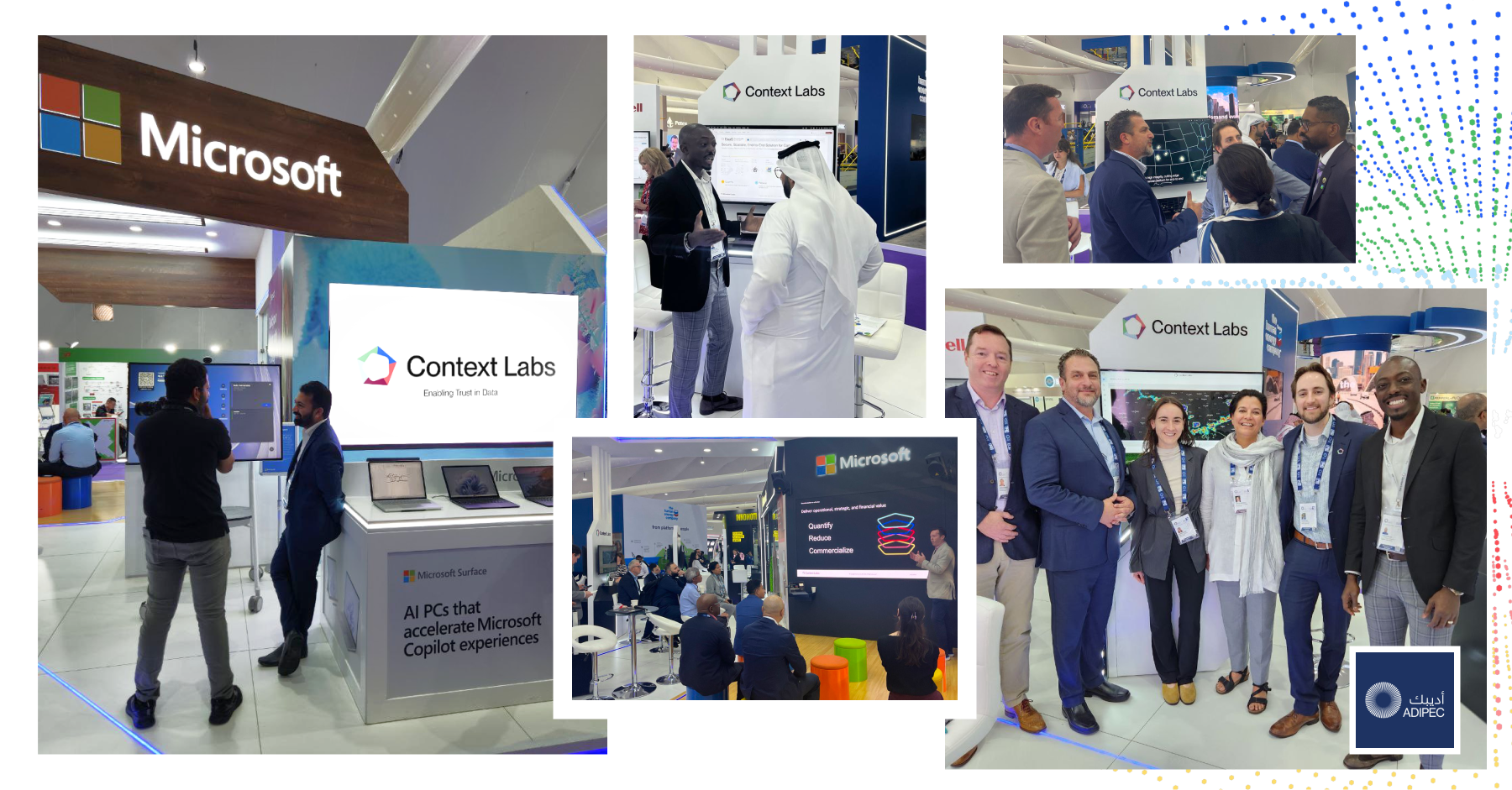 Context Labs X Microsoft at ADIPEC 24 | Context Labs | Context Labs
