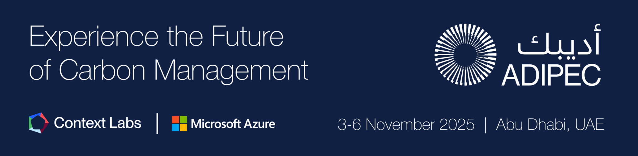 Meet Context Labs at ADIPEC 2025 | Context Labs